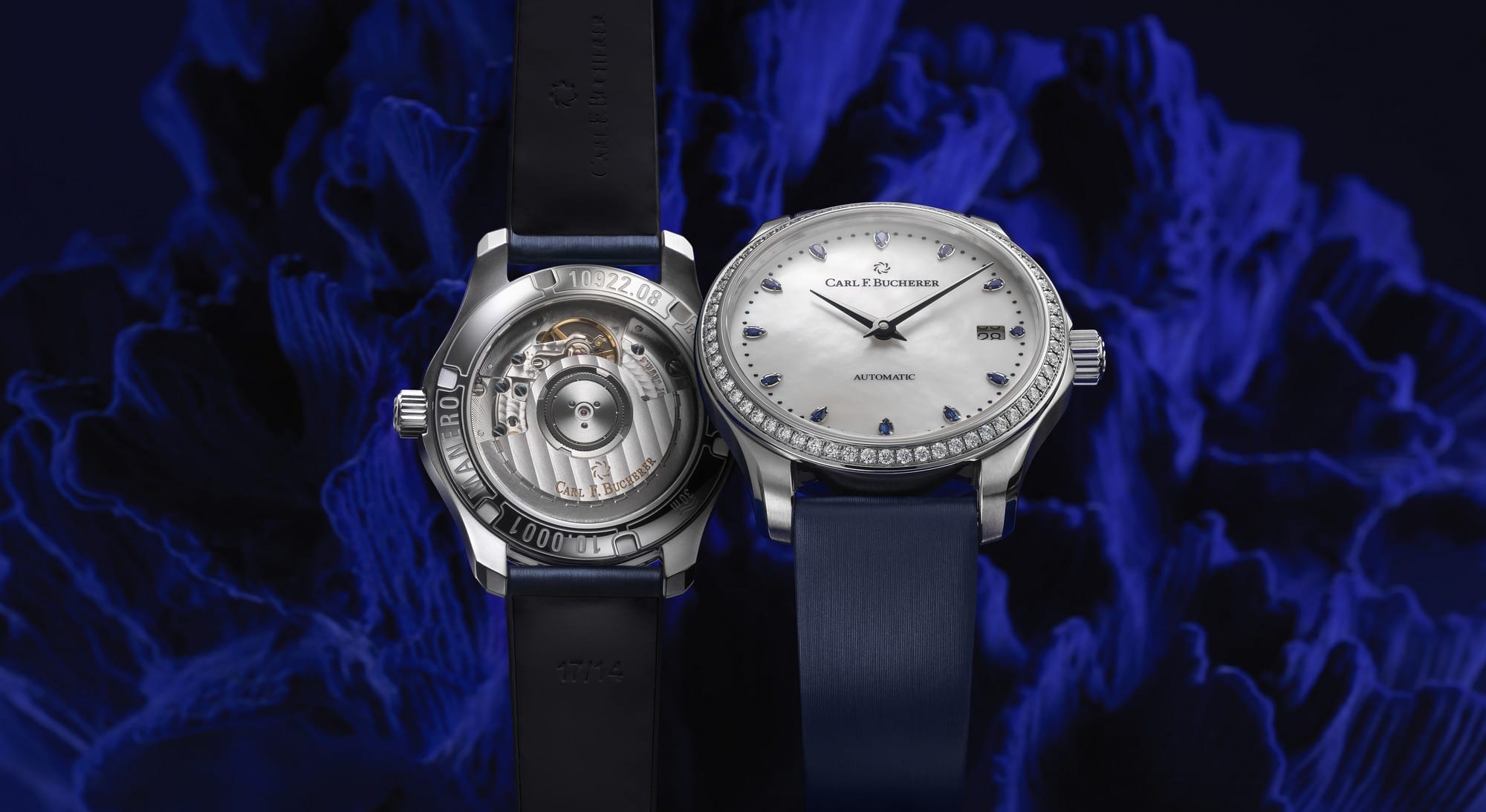 Carl F. Bucherer présente la Manero AutoDate Bucherer BLUE exclusive ...