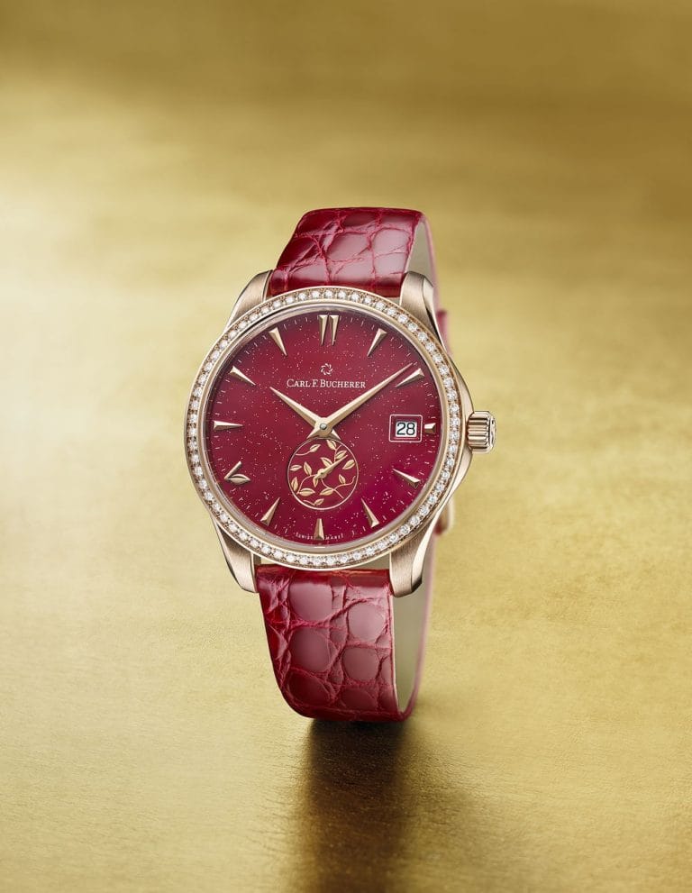 Carl F. Bucherer présente la Manero AutoDate LOVE - Passion Horlogère
