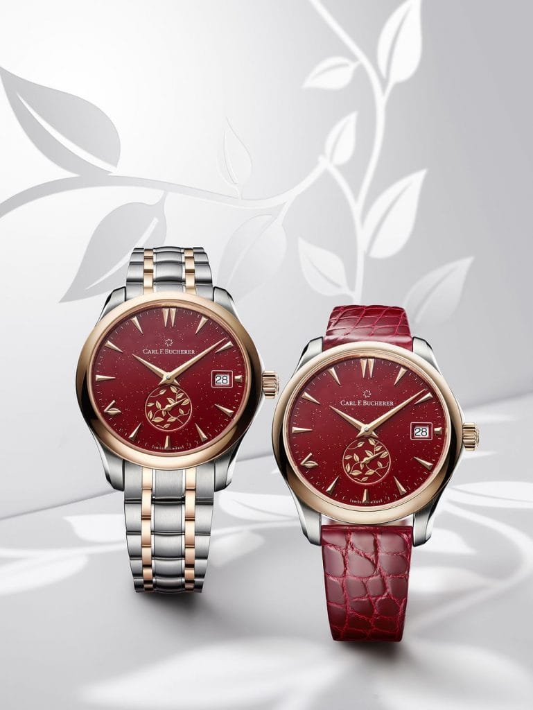 Carl F. Bucherer présente la Manero AutoDate LOVE - Passion Horlogère