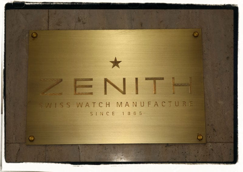 Visite de la manufacture ZENITH - Passion Horlogère