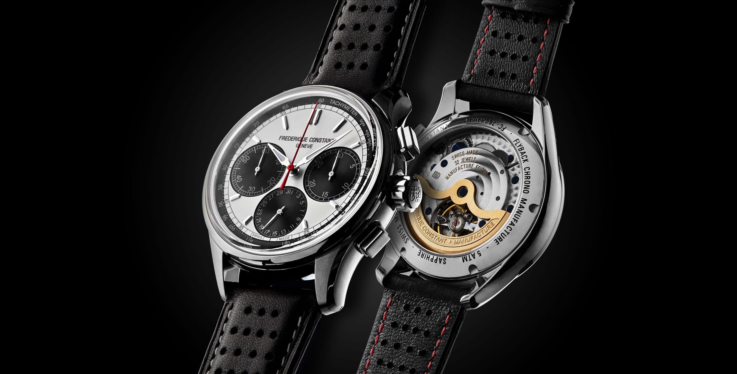 Frédérique Constant présente la Flyback Chronographe Manufacture Panda ...