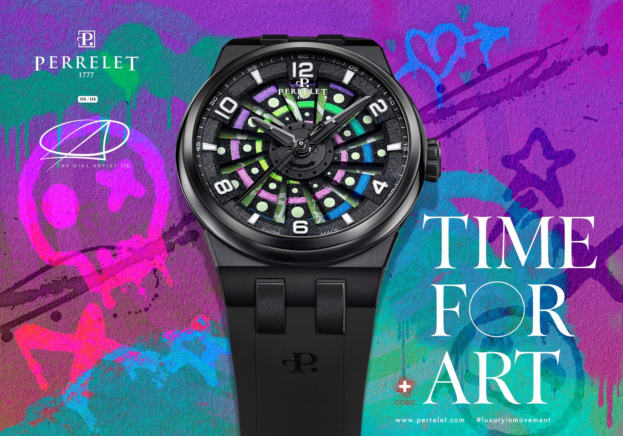 Perrelet présente The Dial Artist - Passion Horlogère