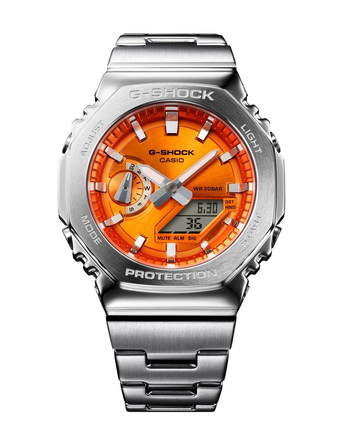 G-SHOCK GM-2110, une montre en acier inoxydable alliant design et ...