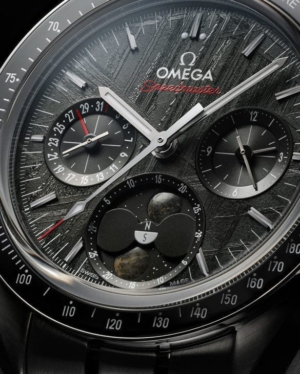 OMEGA lance la Speedmaster Moonphase Meteorite - Passion Horlogère