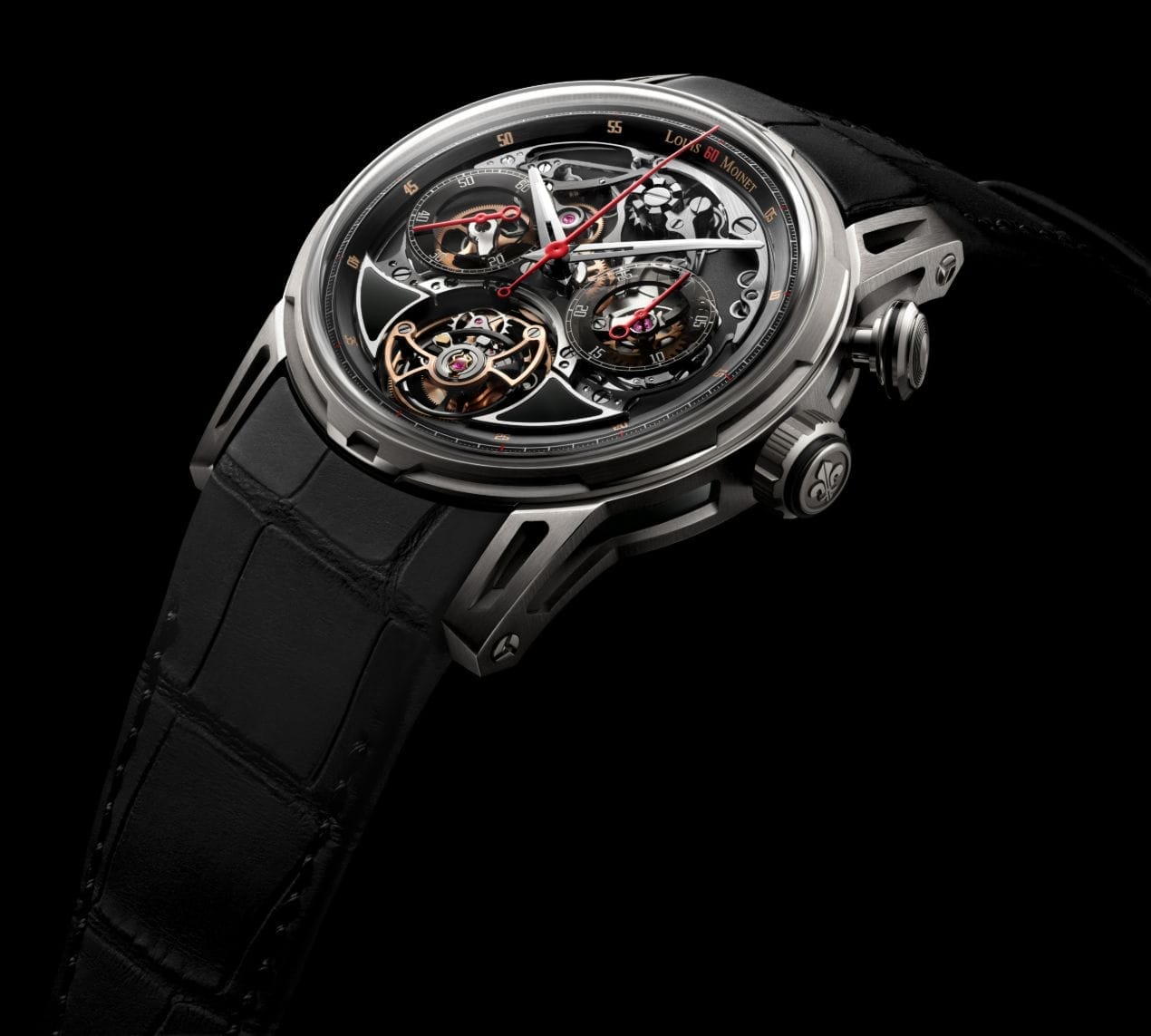 Louis Moinet présente IMPULSION Titanium Onyx - Passion Horlogère